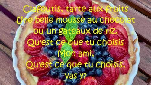 Singing Rounds for Children “Clafoutis” (In French) by Nutshell Playhouse