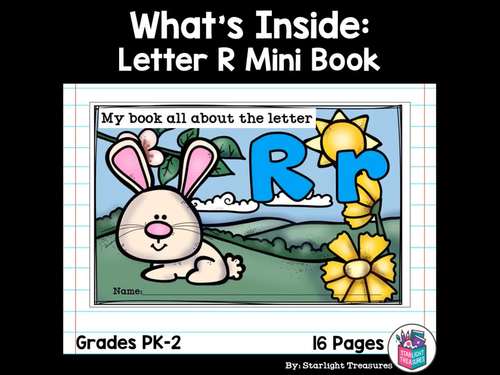 Alphabet Letter of the Week: The Letter R Mini Book, Letter R Mini Book ...