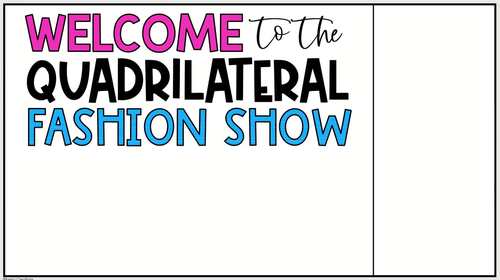 Classifying Quadrilaterals EDITABLE PowerPoint Lesson with Work Mat ...