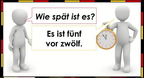 NO PREP - German - Die Uhrzeit - Time by Mr Smith's Stuff | TPT