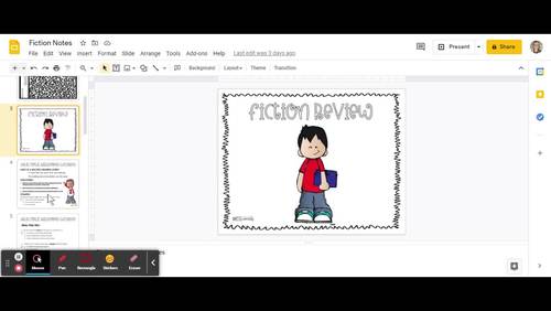 STAAR Reading Prep- Fiction Review by Write Moments | TPT