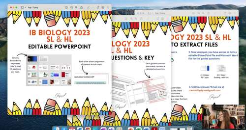 IB Biology 2023 New Syllabus A1.2 Nucleic Acids PowerPoint and Guided ...