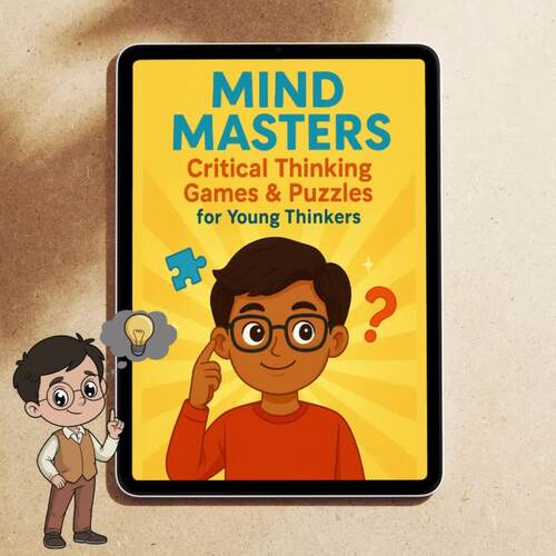 Mind Master | Critical Thinking Games for Kids | Brain Boosting Puzzles ...