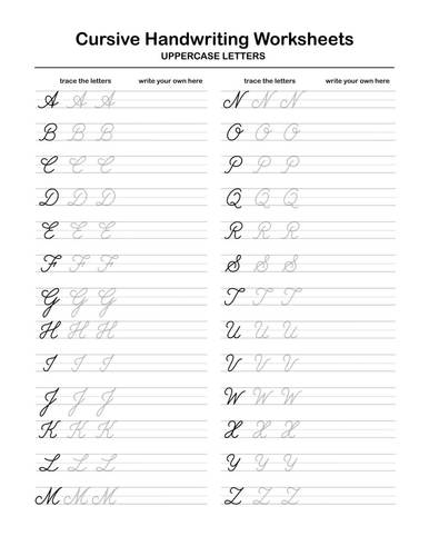 Cursive Handwriting Practice Book & Affirmations for Children of Color ...