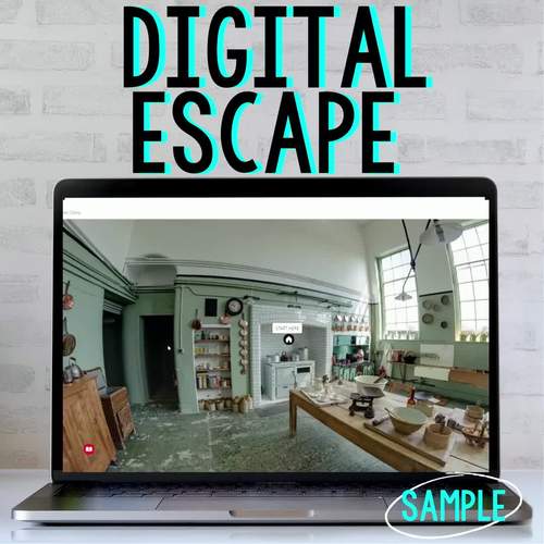 Ancient Egypt DIGITAL 360 Escape Room by Think Tank Too | TPT