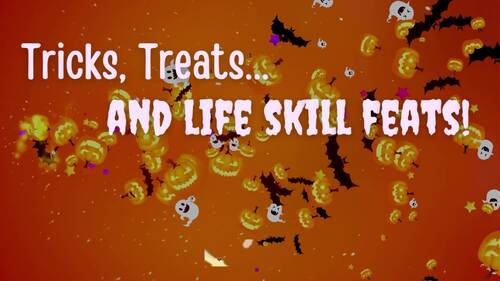 Halloween Scenario Task Cards - Spooky Choices and Safe Steps | Level One