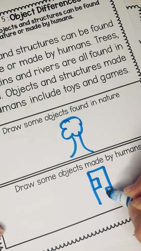 Grade 1 Ontario 2022 Science FULL Unit Objects and Structures for ...