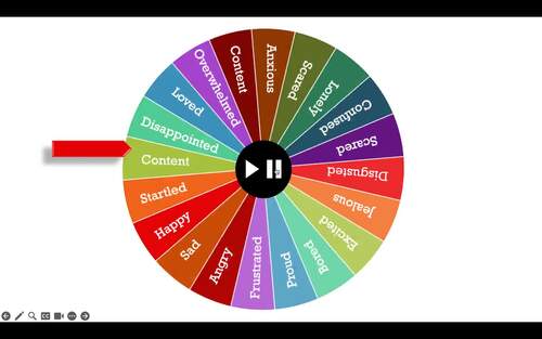 Interactive Feelings Spinning Wheel by Learn Play Heal | TPT