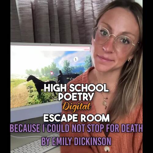 Poetry Digital Escape Room — Emily Dickinson Analysis by Chomping at ...