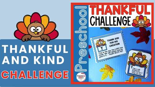Thanksgiving Preschool Activities - THANKFUL HEART CHALLENGE by ...