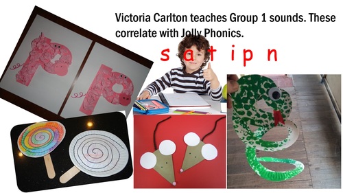 TEACHING SYNTHETIC PHONICS 1 by Victoria Carlton Programs | TpT
