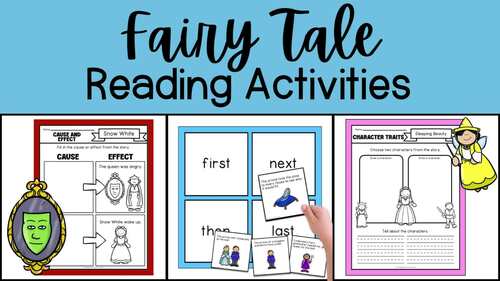 Snow White And Other Reading Comprehension Activities Bundle | TPT