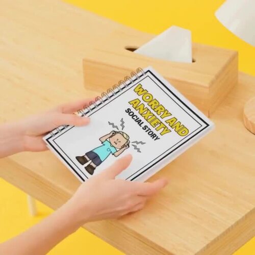 Worry and anxiety Social Story W/ Coping Skills Poster & Reflection ...