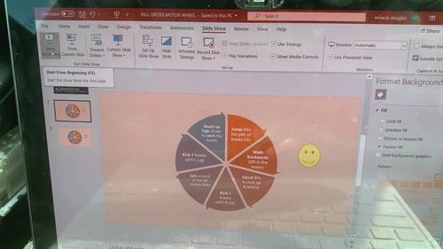 Fall Gross Motor BUNDLE: Interactive PowerPoint Games (Thanksgiving ...