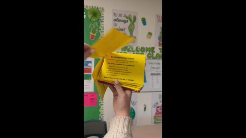 4th Grade Standards Binder Ring Mini Anchor Chart by Practice Makes Cactus