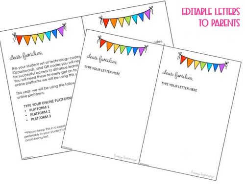 Student Technology Badge | Student Computer Log in Cards | Back to ...