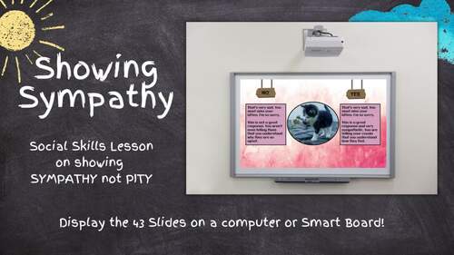 Sympathy and Empathy activity for Social Skills Goole, BOOM CARDS ...