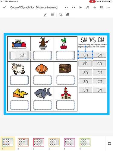 DIGITAL: Beginning Digraphs Drag and Drop by ReadingSprouts | TPT