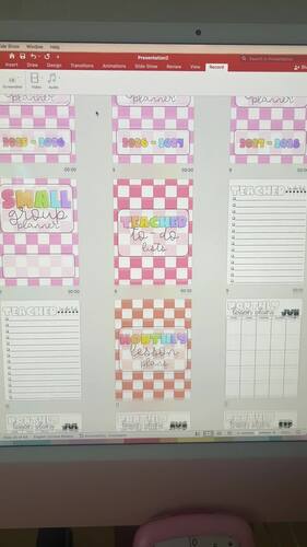 Small Group Planner | printable lesson plan templates, data tracking binder