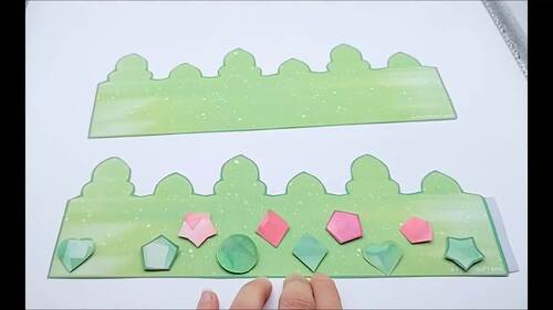 Mini Party Crown For Craft Activities, Green Cut and Glue Fine Motor ...