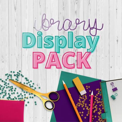 Book Display Headers for your Classroom Library by Spark Creativity