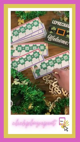 St. Patrick's Day the missing shamrock number by learnplayrepeat