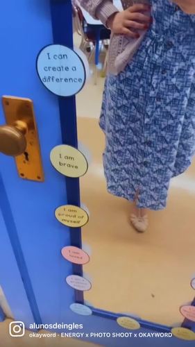 positive affirmation station | Portuguese & Spanish included | ESL ...