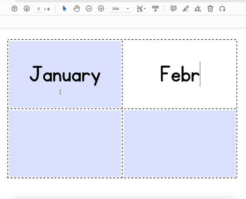 Editable 3x5" Flash Cards with Dotted Lines - 4 per page by ...