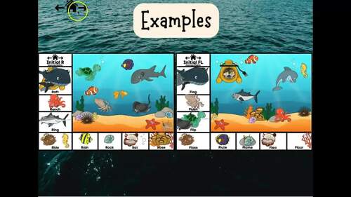 Build an Ocean BOOM Cards™ L and L Blend Sounds - Articulation | TPT