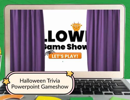 Halloween Trivia Game Show | Interactive PowerPoint Game by Home ...
