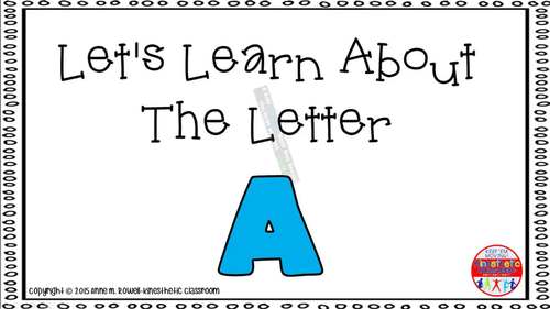 Interactive Alphabet and Letter Sound Practice Slideshow BUNDLE | TPT