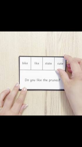 Magic E (VCe) Fluency Cards | Word & Sentence Reading Practice ...