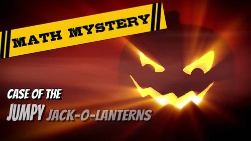 Halloween Math Mystery Activity - 4th Grade Math Review (Jumpy Jack-O ...
