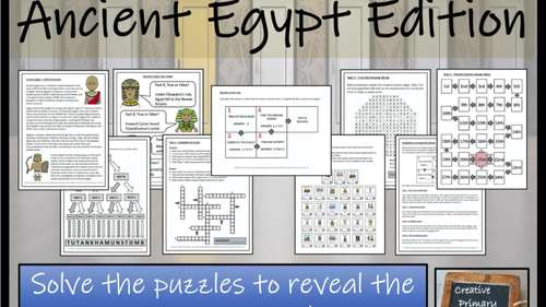 Ancient Egypt Escape Room Activity by Creative Primary Literacy | TPT