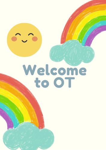 Welcome to OT poster/sign by Driscilla Lettieri | TPT