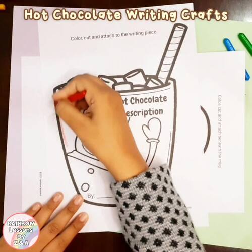 Hot Chocolate Writing | The Polar Express Activities | The Polar ...