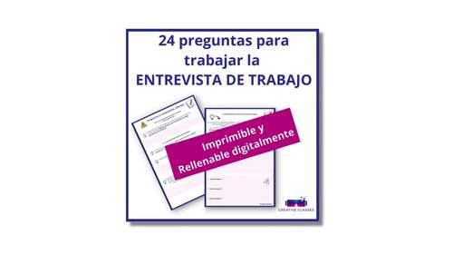 Entrevista de trabajo: Preguntas y pautas - Job interview questions Spanish