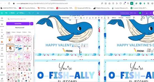 Printable Valentines Cards from the Teacher to Student | You’re O-Fish ...