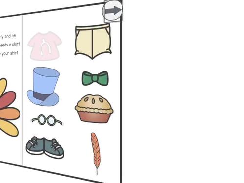 Dress a Turkey Thanksgiving and Fall Interactive Book & Boom Cards