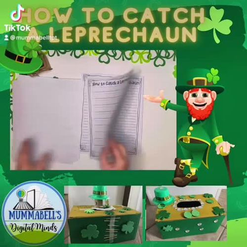 St Patrick's Day How to Catch a Leprechaun - Creative Writing Activity