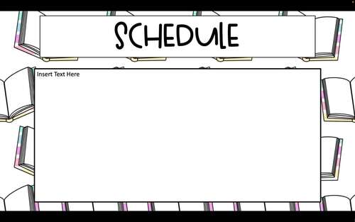 Rainbow Book Themed Open House | Meet the Teacher | Editable | Powerpoint