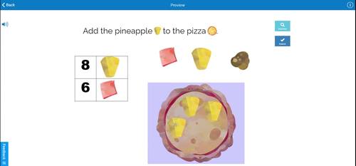 Pizza Assembly Digital Boom Cards by Life Skills Made Easier | TPT