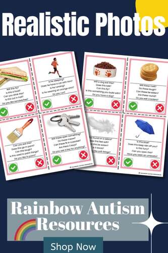 Early Language Skills Autism Ablls-R Aligned Picture Card Bundle