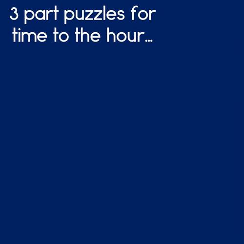 Pirate Telling Time to the Hour and Half Hour Puzzles and Worksheets ...