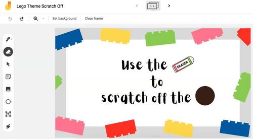 Jamboard l Scratch Off l Lego Theme by Lessons4Teachers | TPT