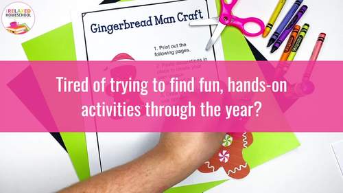 NO PREP Printable Craft Pack - Holiday and Seasonal Crafts Included