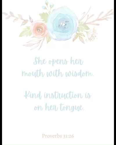 Mother’s Day Printable | Printable Stationery | Bookmarks | Proverbs ...