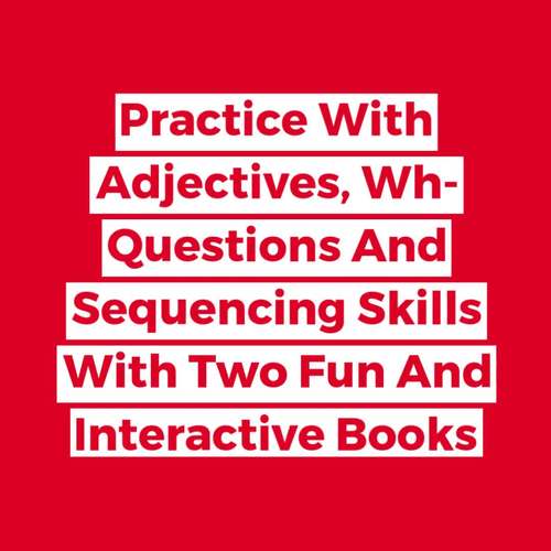 Thanksgiving Adapted Books For Wh Questions, Sequencing, Basic Matching ...