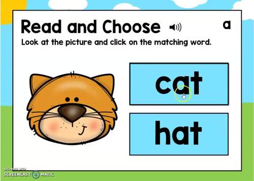 CVC Reading Activities Boom Cards by Terrific Teaching Tactics | TpT