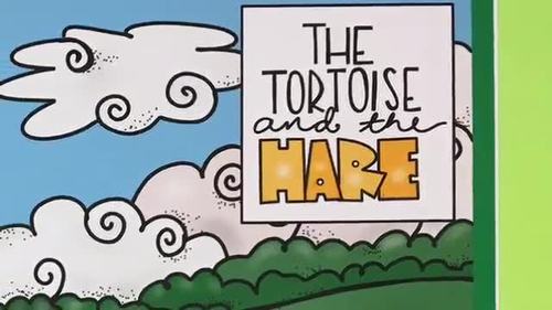 Tortoise And the Hare Aesops Fables Readers Theater Book Puppets Story ...